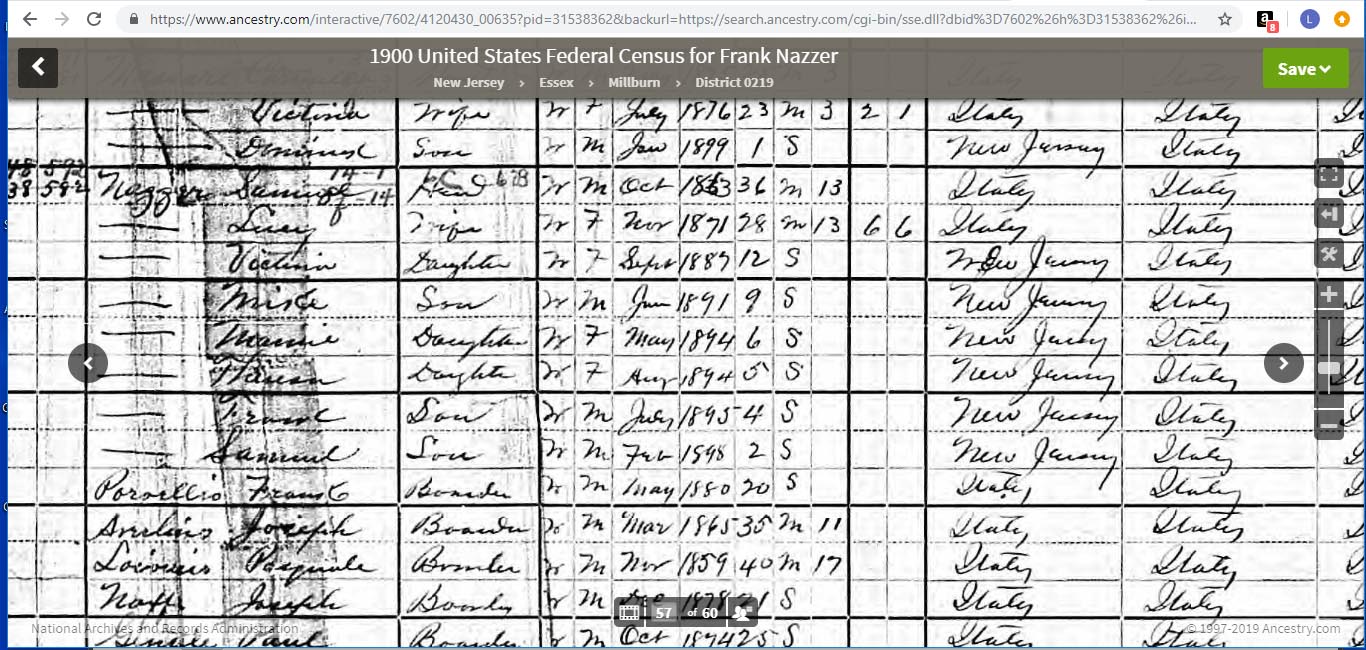 Frank J. Nazzaro, Millburn Veteran, Died in Service in WWI - Millburn ...